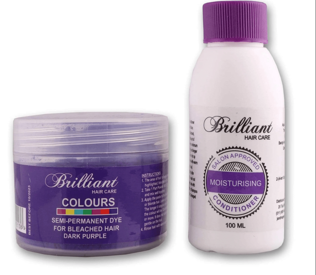 Brilliant Colours Hair Dye Combo Pack - HSM Cosmetic Company